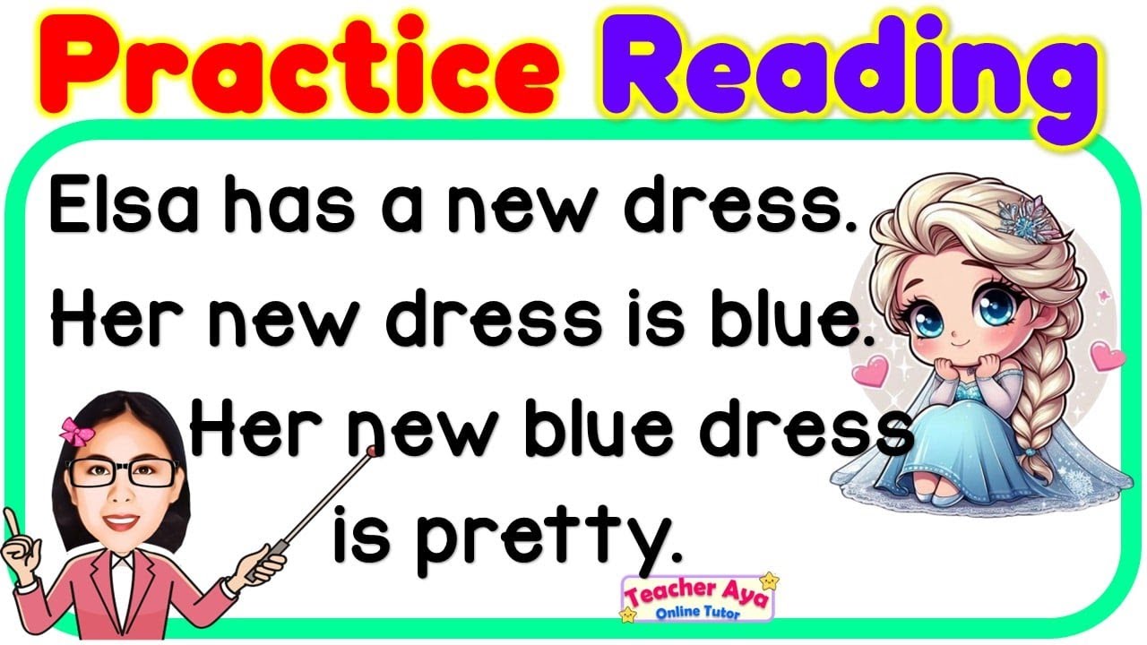 English Reading Lesson for Kids, Kinder, Grade1 and 2 | Learn to Read ...