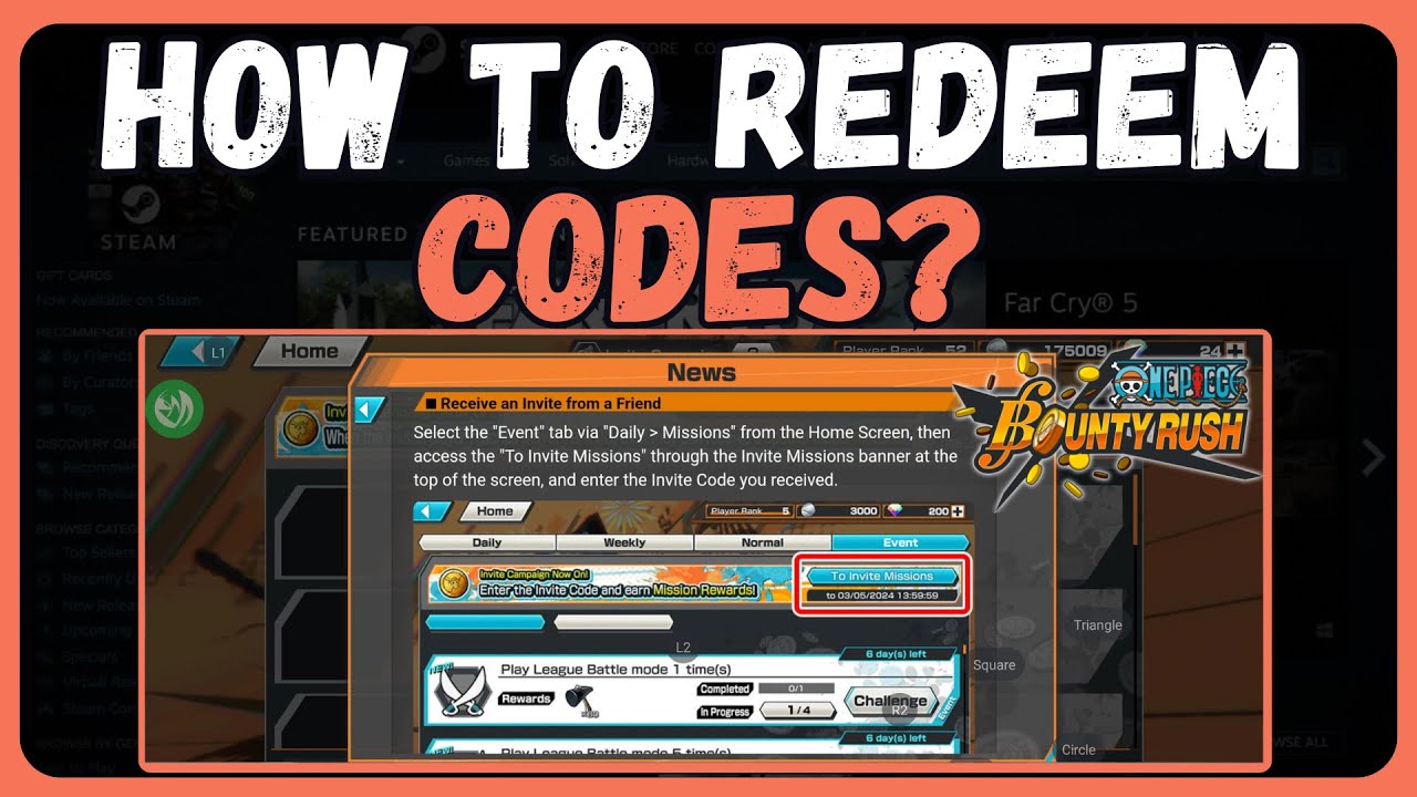 How To Redeem Codes in One Piece Bounty Rush - Quick Guide (2024) - YouTube