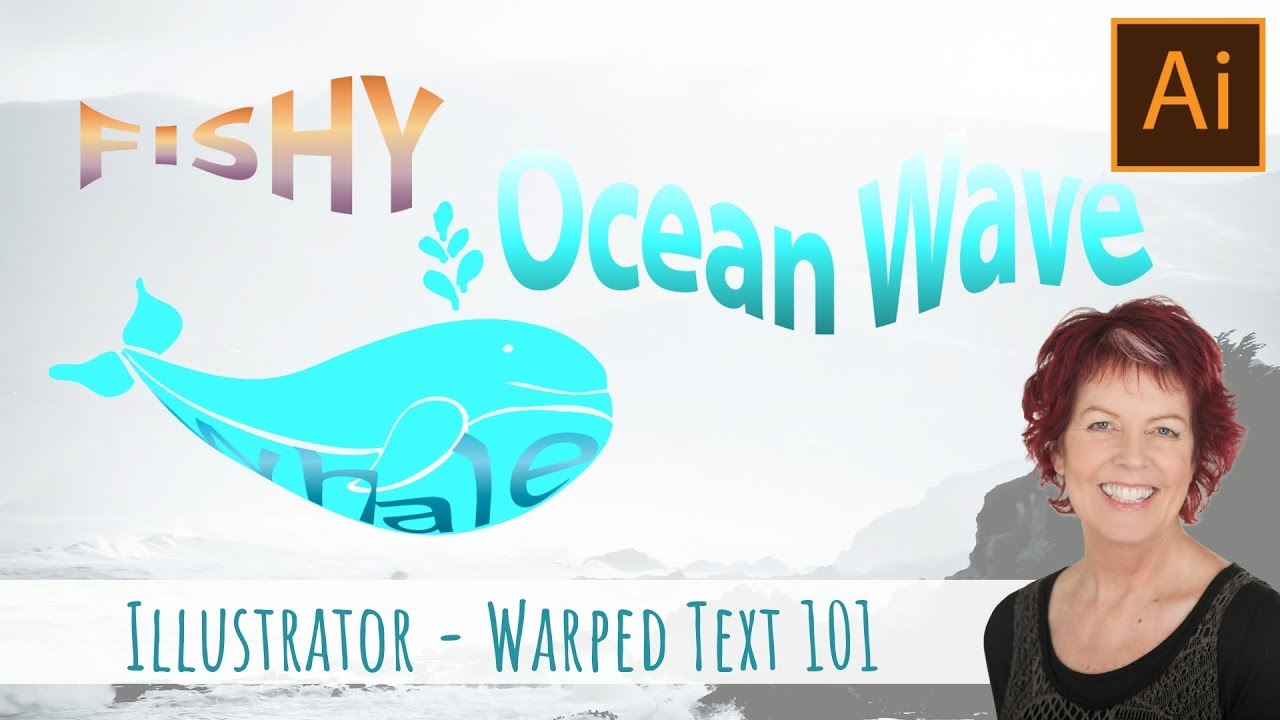 Illustrator - Warp text into custom shapes - how to bend and curve text ...