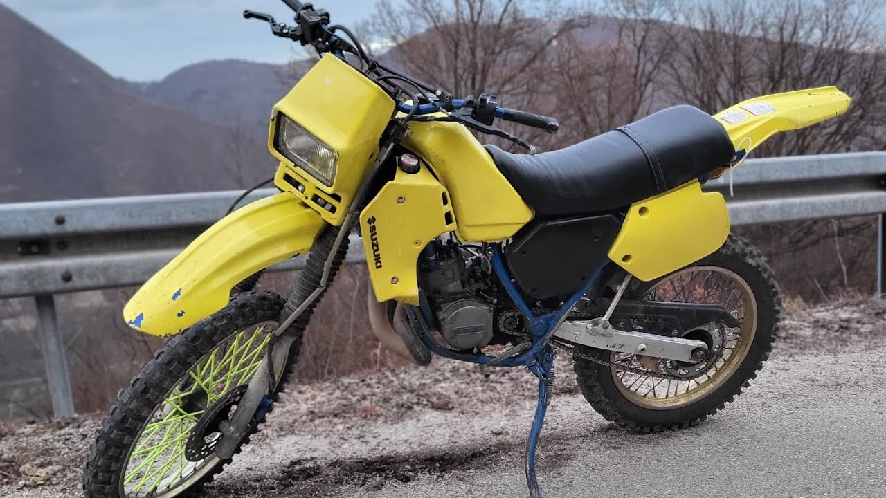 SUZUKI TS125X TEST VOŽNJA - YouTube