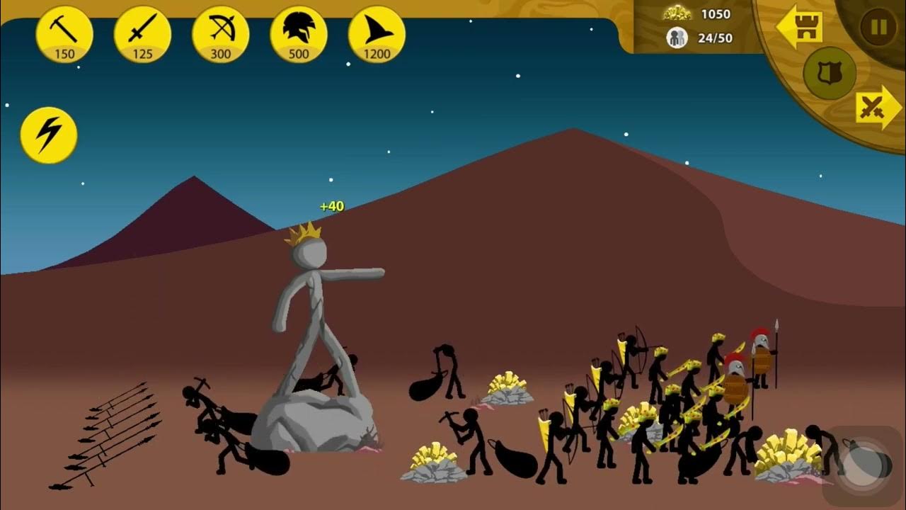 Perang sengit membebaskan westwind dan menghancurkan patung archidon | STICK WAR LEGACY #6 - YouTube