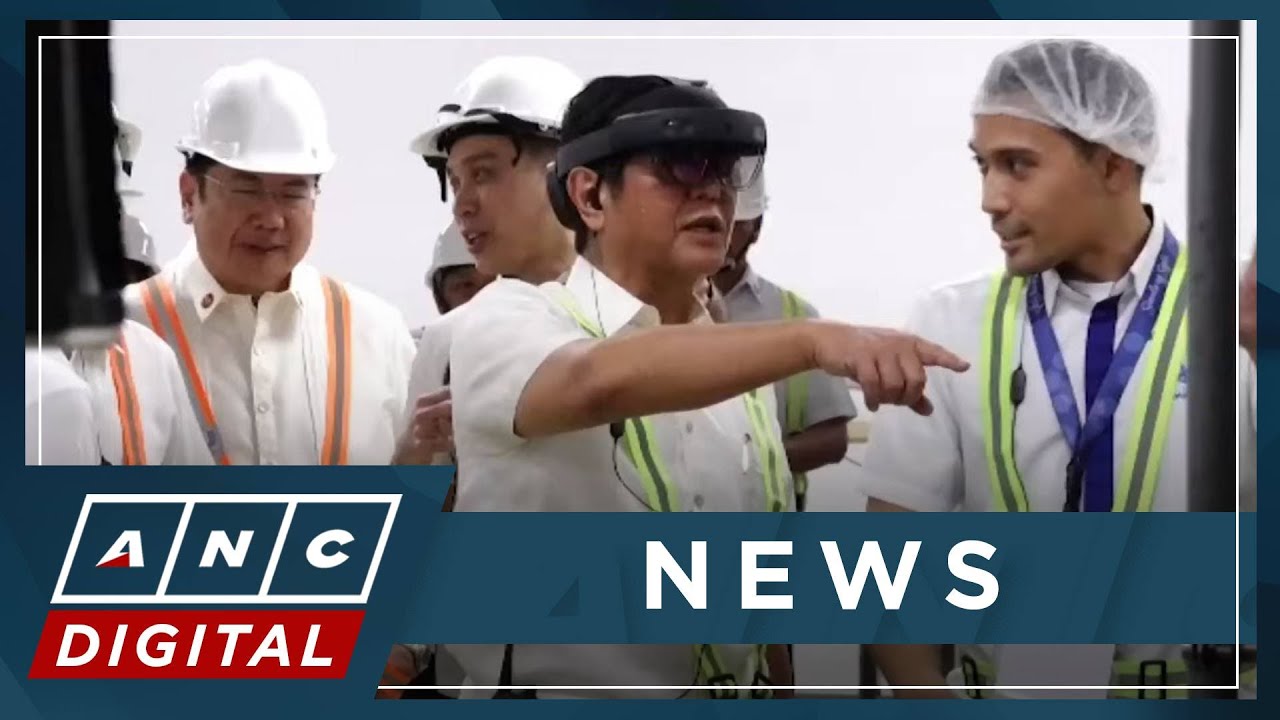 Marcos leads unveiling of new Unilever factory in Cavite | ANC - YouTube