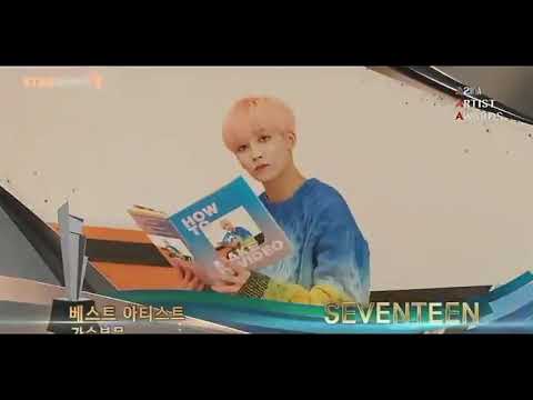 2017 AAA SEVENTEEN Won Best Artist Award