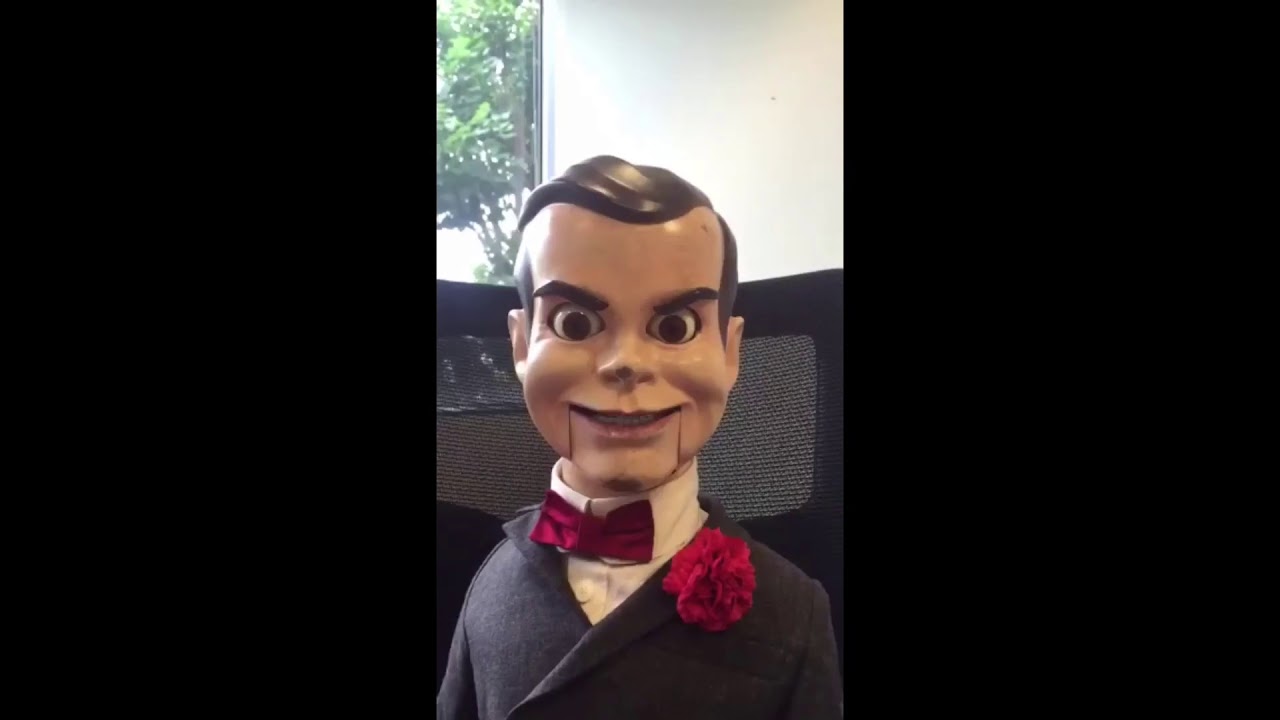 Slappy dares Tyler Oakley | Slappy from Goosebumps - YouTube
