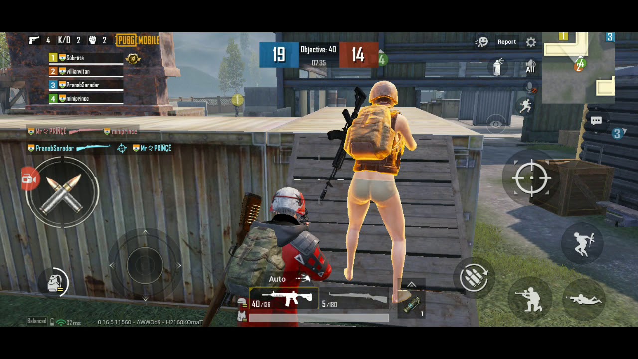 Playing Pubgy mobile - YouTube