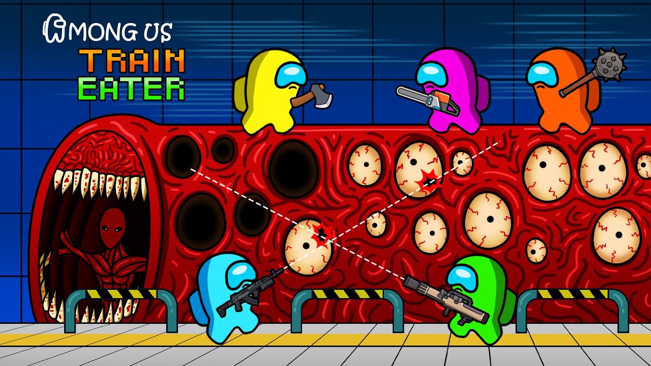 🔴[LIVE]🔴어몽어스 | AMONG US vs. TRAIN EATER in POPPY PLAYTIME CHAPTER 3 ...