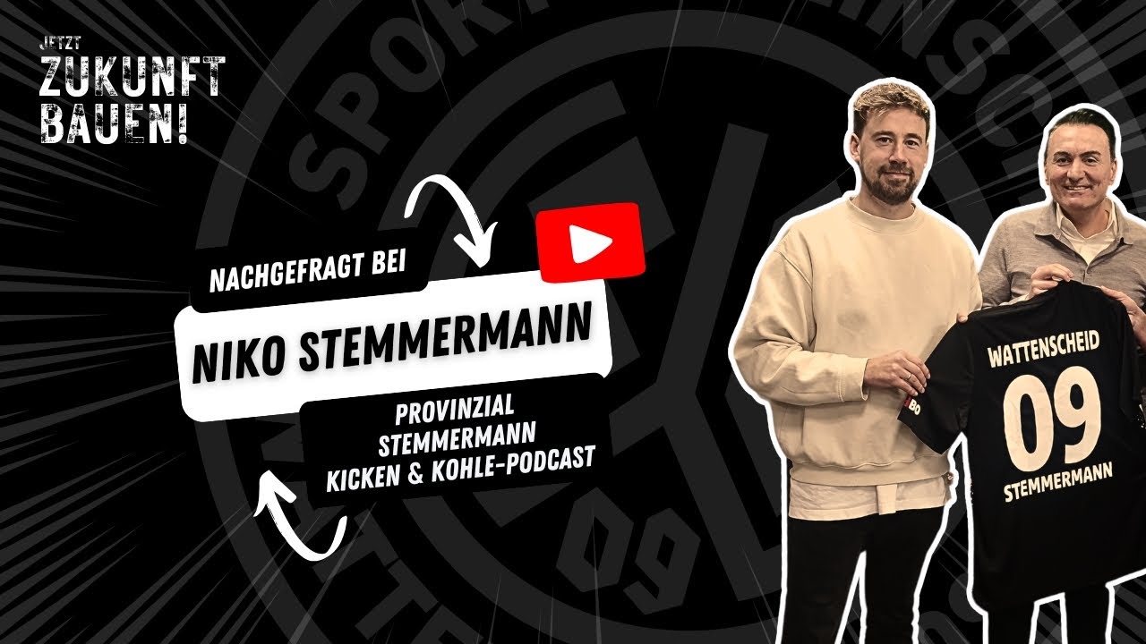 Warum gerade jetzt Sponsor bei 09 werden? Im Interview: Niko ...