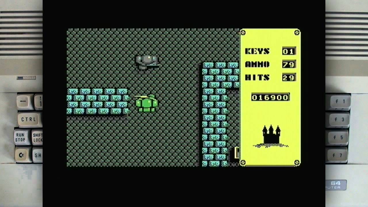 Into the Eagle's Nest on a Commodore 64 - YouTube