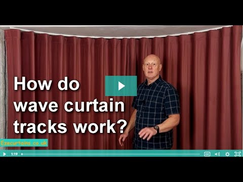 How Do Our Wave curtain Tracks Work? - YouTube