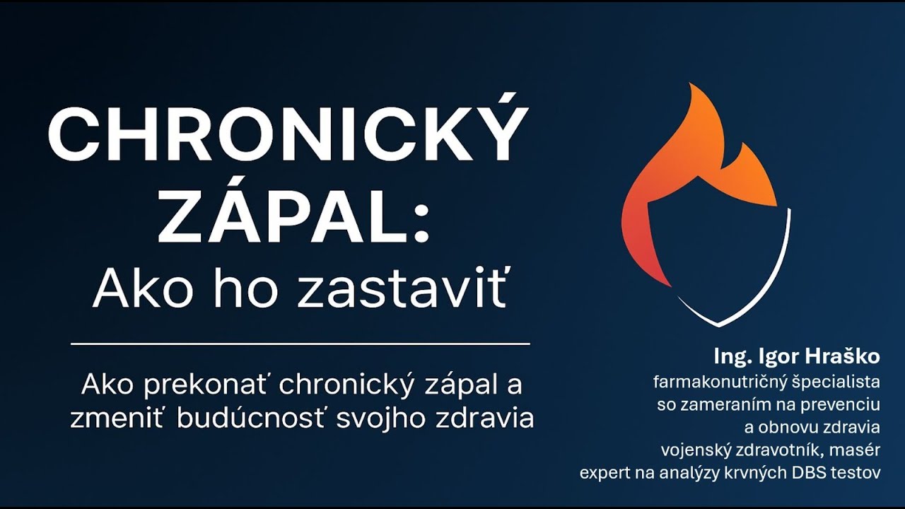 Chronický zápal Ako ho zastaviť - YouTube