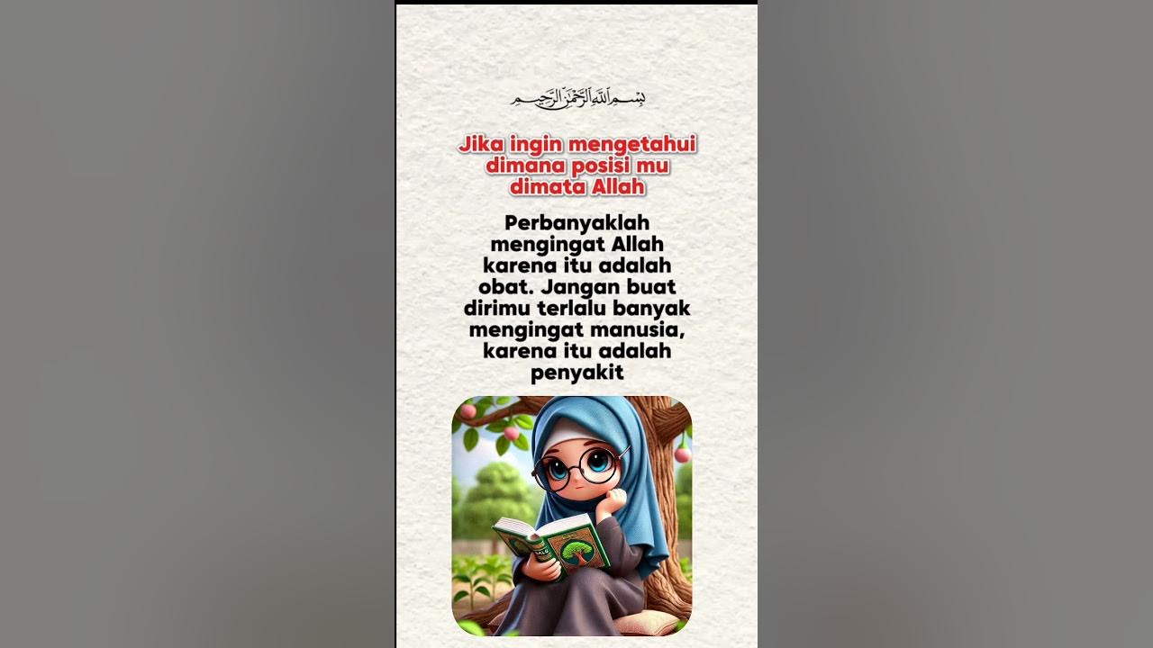 Hanya dengan mengingat Allah Hati menjadi tenang 💕 - YouTube