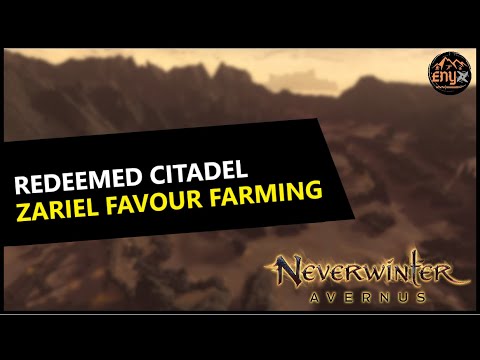 Redeemed Citadel | Zariel Favour Farming (Neverwinter) - YouTube