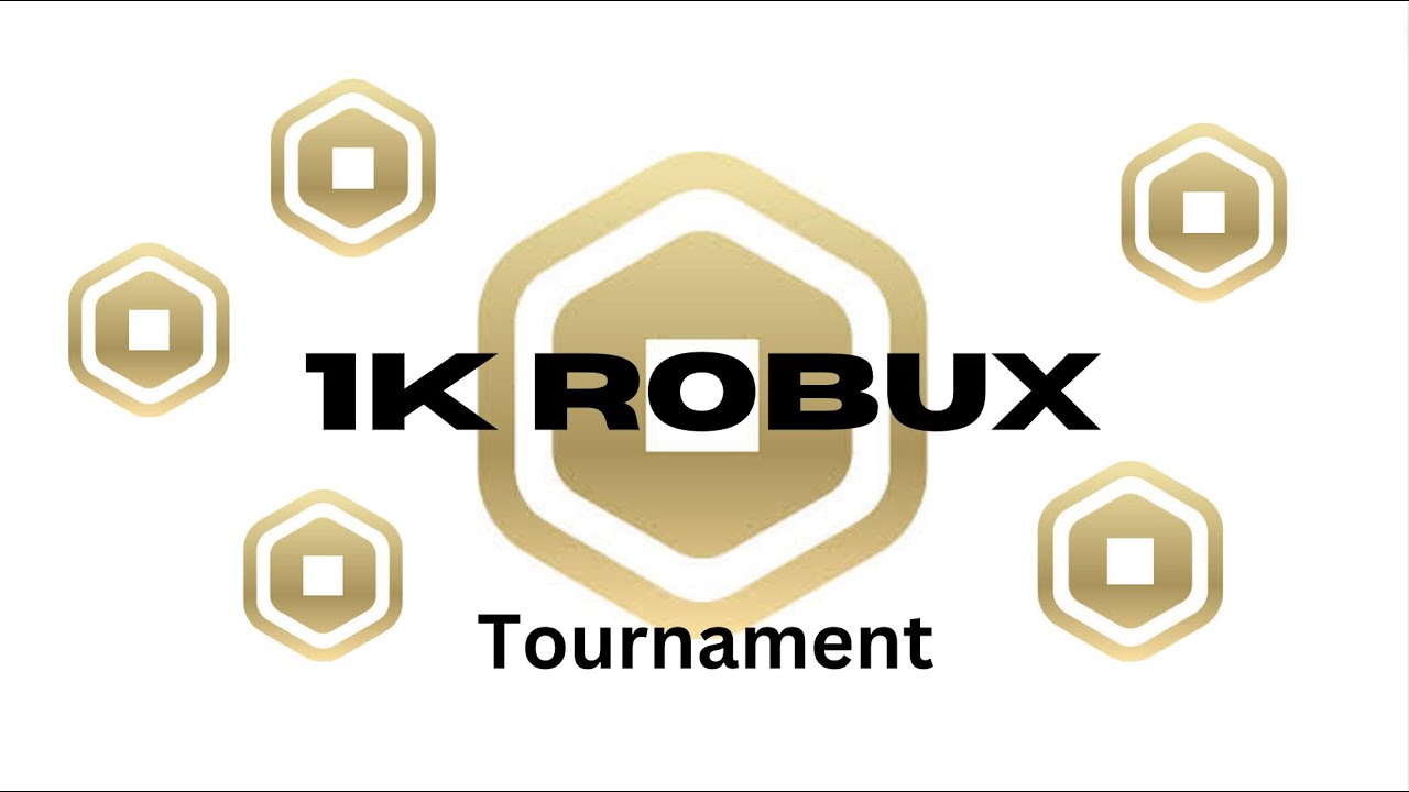 1K ROBUX TOURNAMENT! (finished) - YouTube