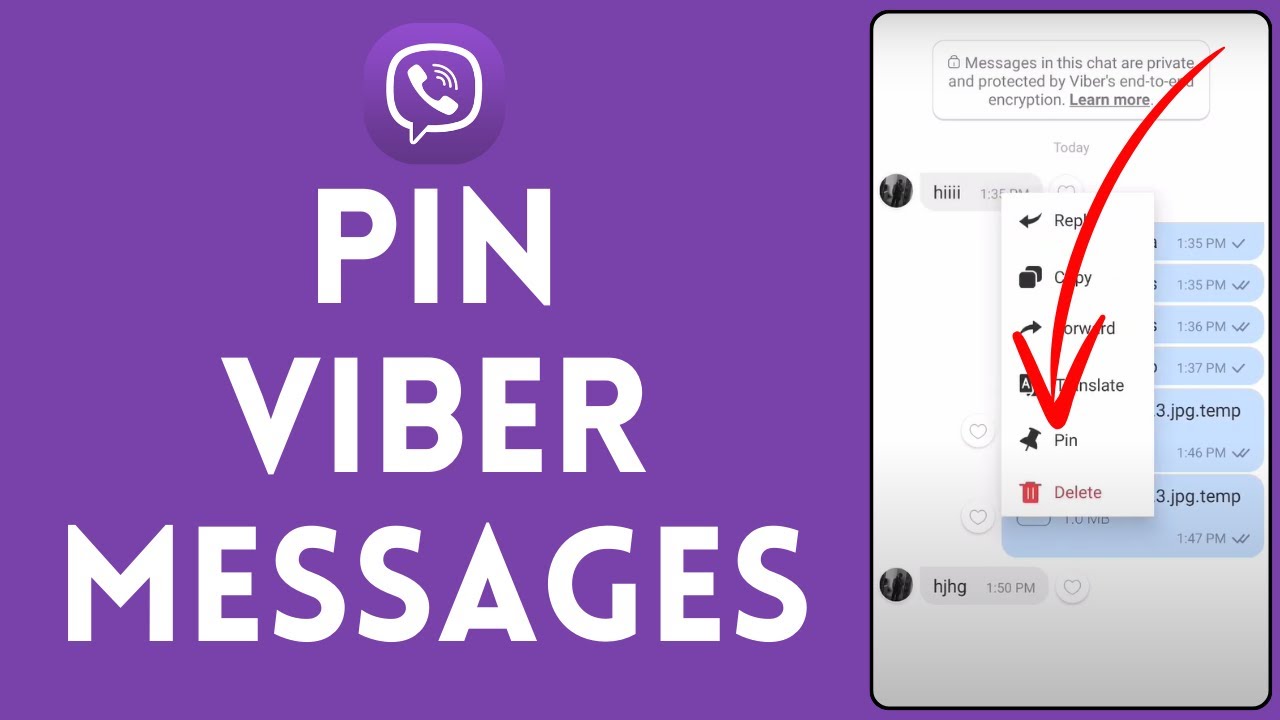 How to Pin Viber Messages (2024) | Pin Messages on Viver - YouTube