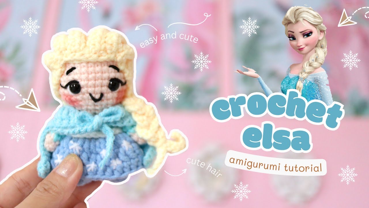 ️ Crochet Elsa Frozen Amigurumi | Free Crochet Pattern and Tutorial # ...