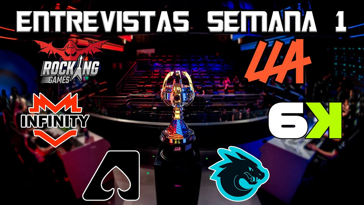 ENTREVISTAS LLA SEMANA 1 | Infinity, Team Aze, All Kinghts y Six Karma | Apertura 2023 - YouTube