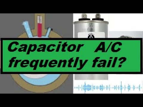 The #1 Cause of Air Conditioner Compressor Capacitor Failure - YouTube