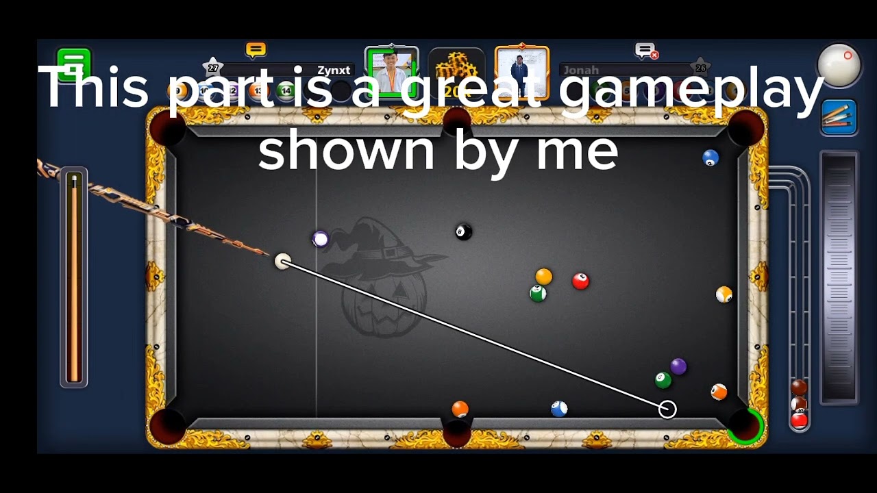 Playing 8 ball pool - YouTube