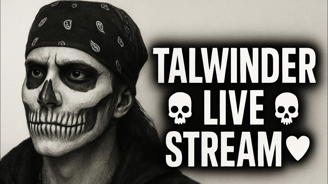 TALWINDER DRAWING art # live - YouTube