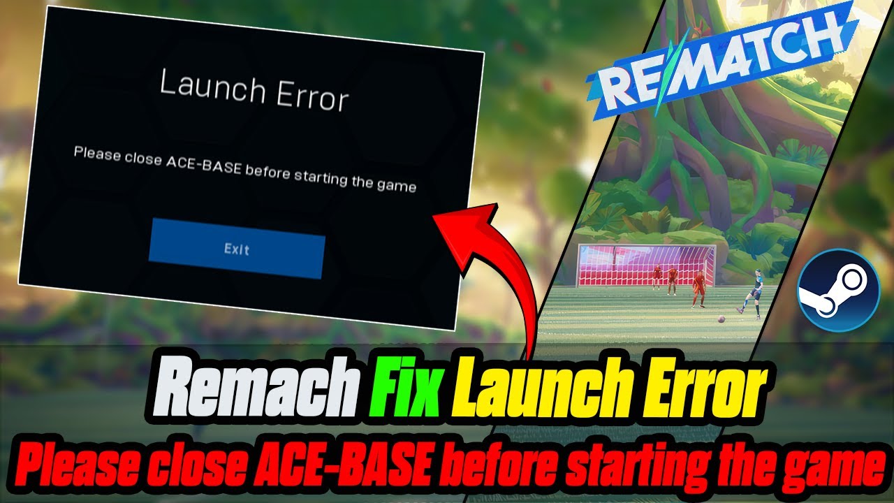 How to Fix Rematch Launch Error on Pc Steam🎮🔥 - YouTube