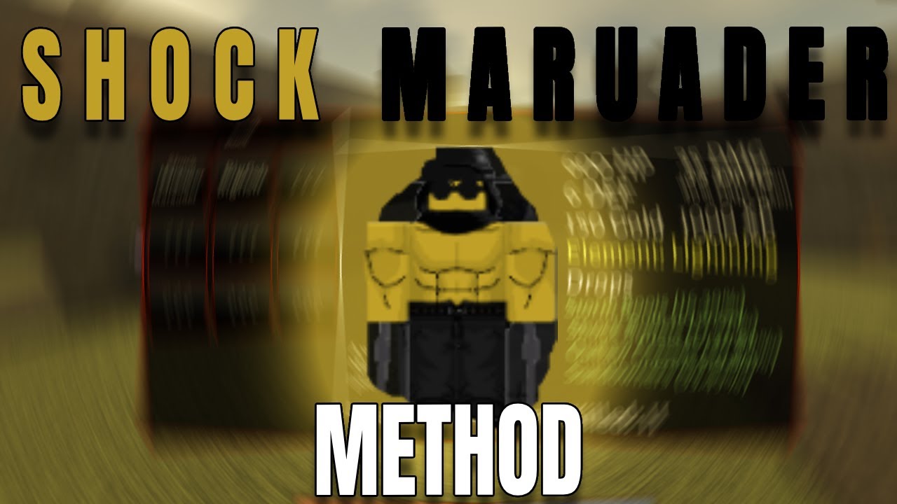 HOW TO KILL SHOCK MARAUDER IN PILGRAMMED! - YouTube