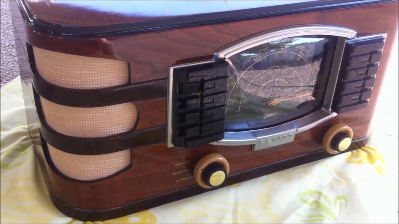 Zenith 6S632 Operation - YouTube