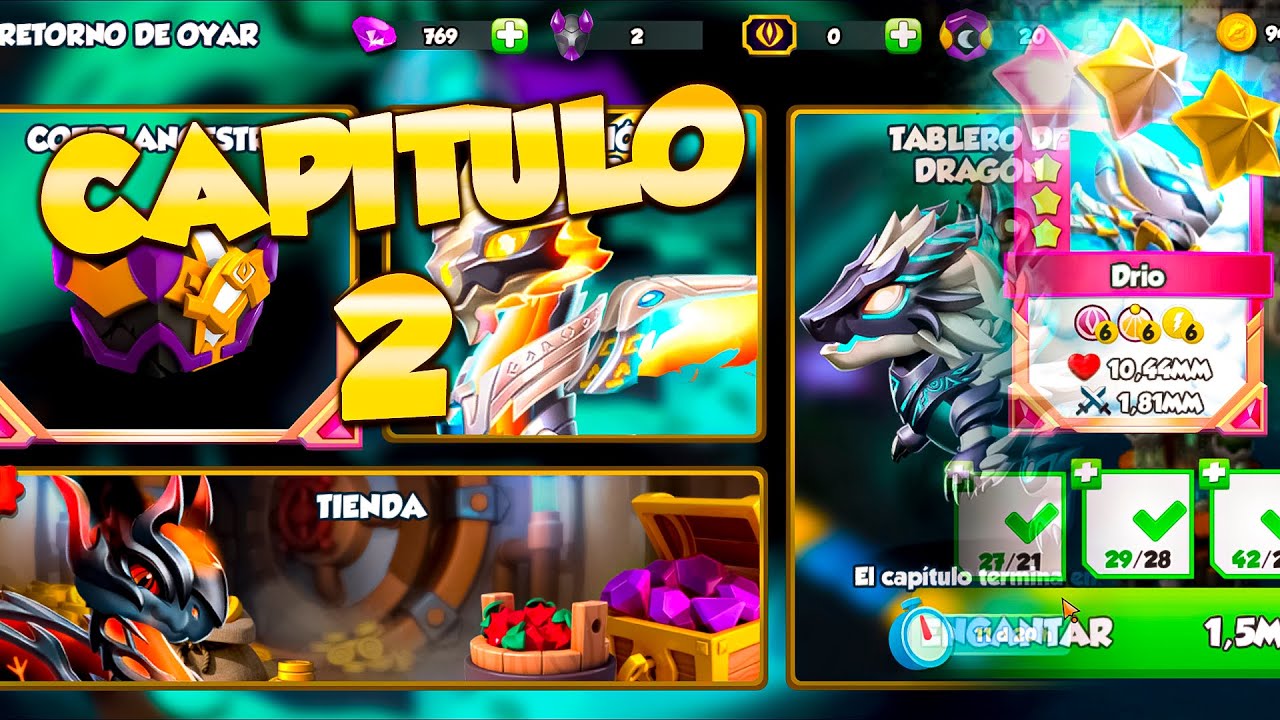 Segundo capítulo del retorno de Oyar, mejoramos a Zolto | DRAGON MANIA ...