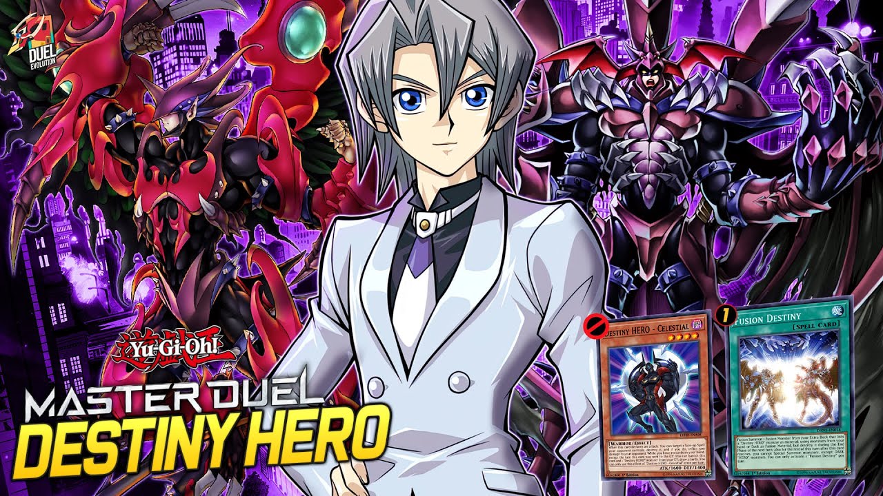 Destiny Hero Deck| Replays 🎮 + Decklist ️ | Master Duel - YouTube