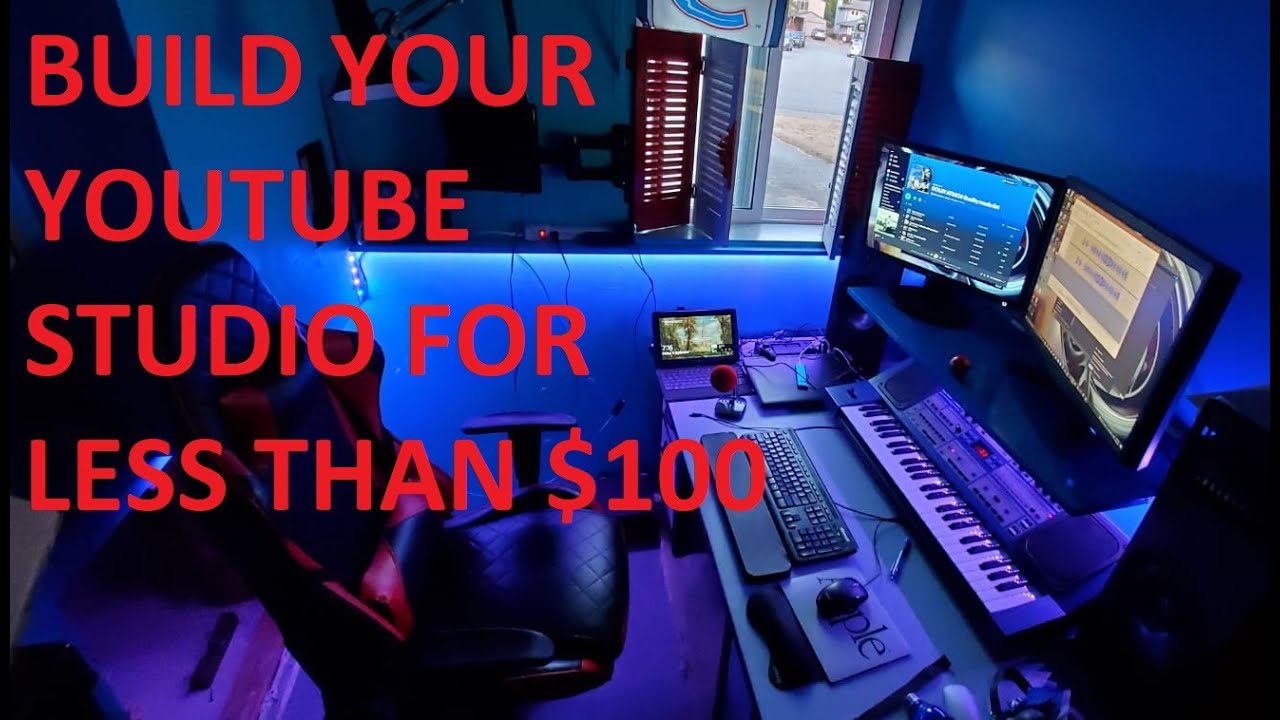 Building a Recording Studio for less than $100 - YouTube