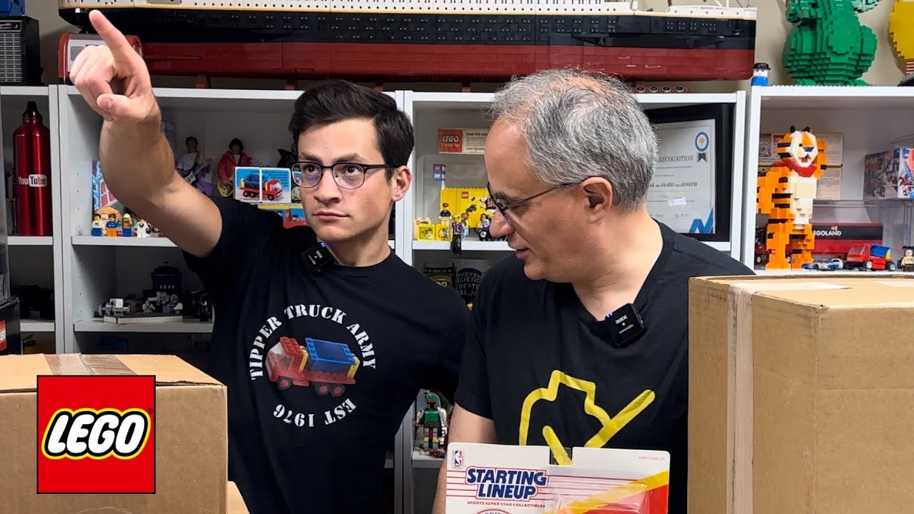 Only 1 Injury Occured- LEGO Haul With @TheyMightBeBricks - YouTube