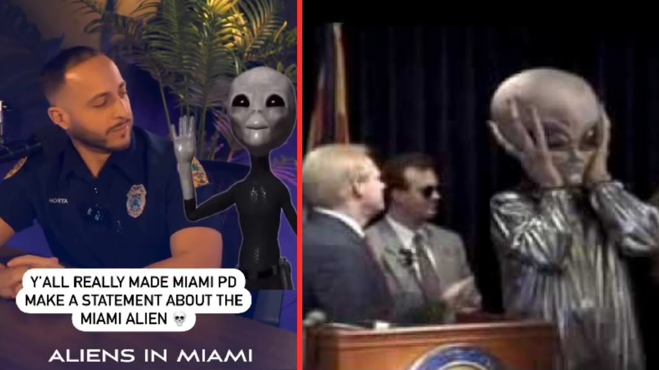 The Miami Mall Alien Encounter Police Video Statement @ufonews1 - YouTube