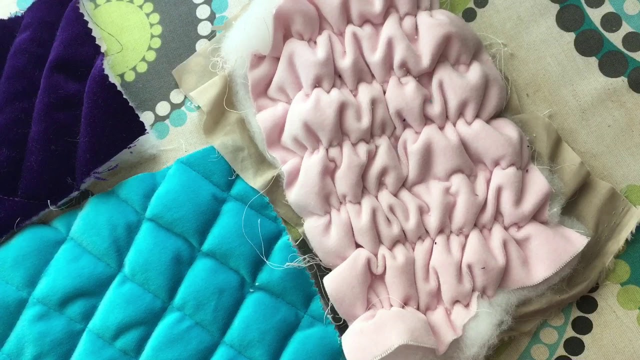 SEWING: PADDING THE FABRIC - YouTube