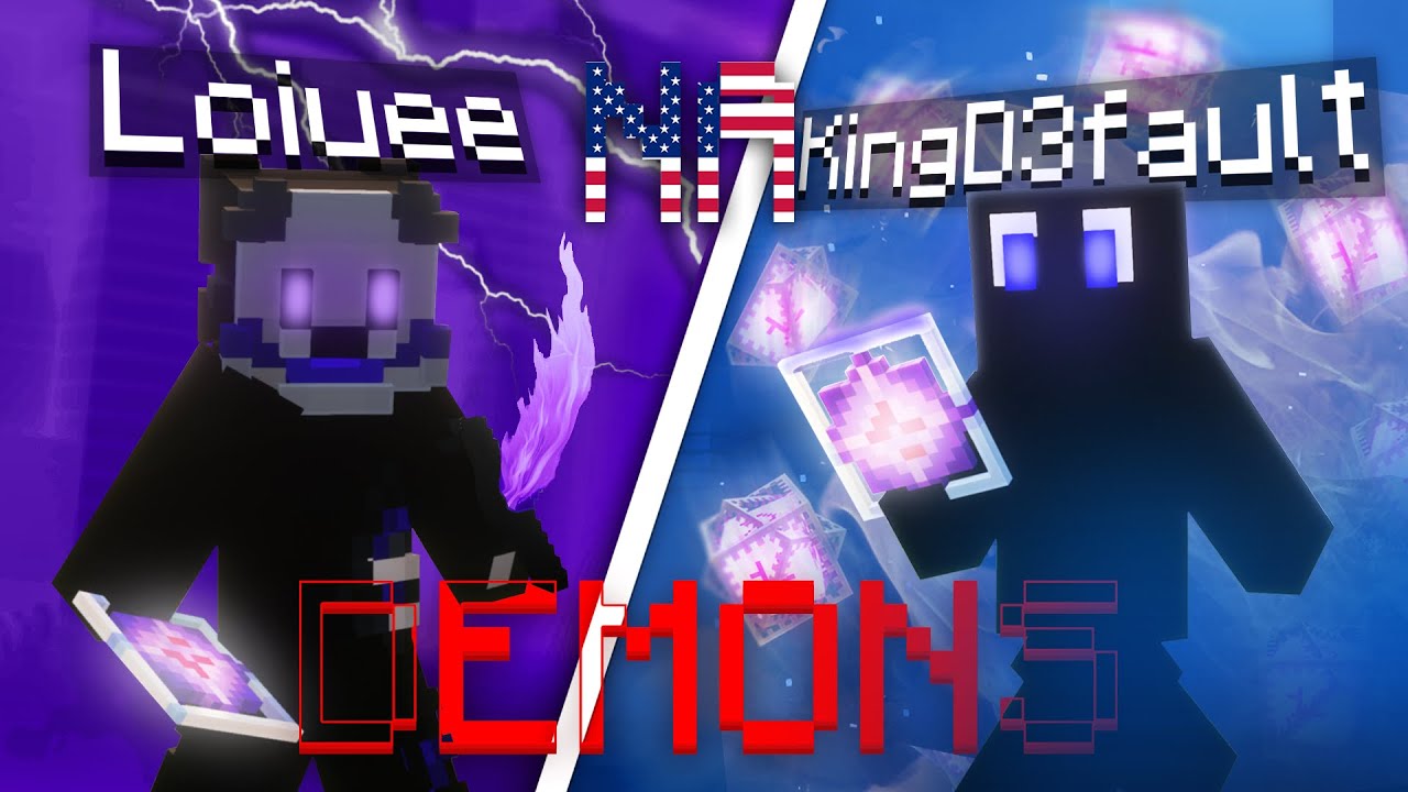 DEMONS | Minecraft PVP Duotage ft: KingD3fault - YouTube