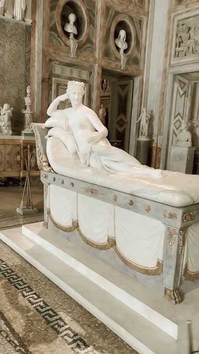 Pauline Bonaparte as Venus Victrix - Antonio Canova - 1808 - #rome # ...