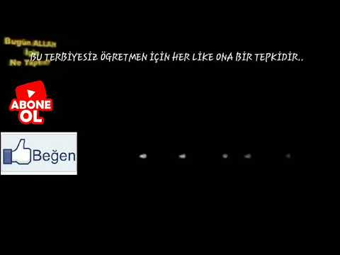 Okula Geç Kalan Öğrencisini Döven Öğretmen AĞLIYACAKSINIZZZ...
