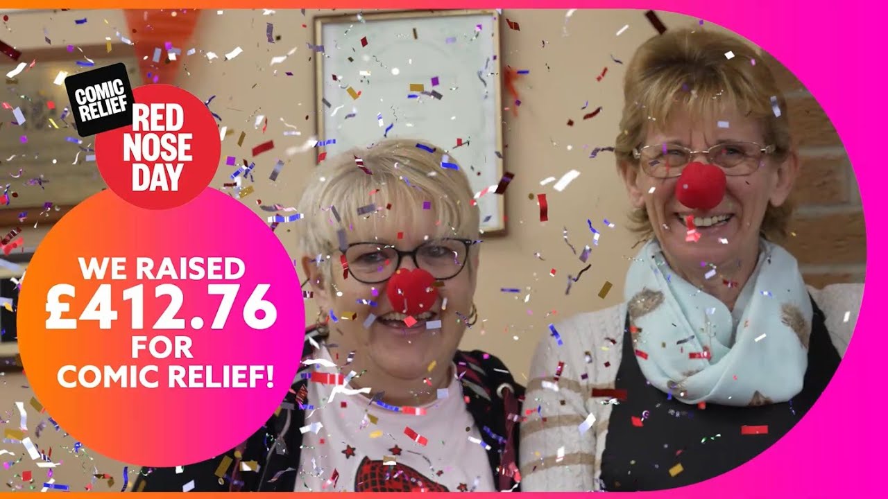 Our Comic Relief Coffee & Cake Fundraiser! - YouTube