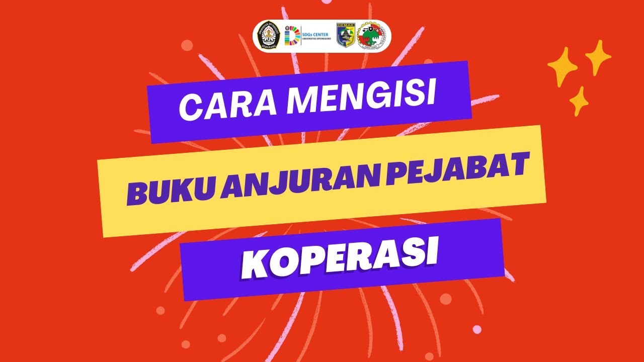 Tutorial Pengisian - Buku Anjuran Pejabat - YouTube