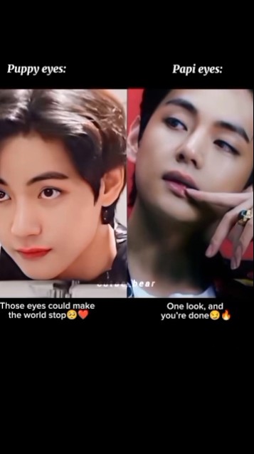 Puppy eyes......vs.....papi eyes......my favorite is papi eyes.....# ...