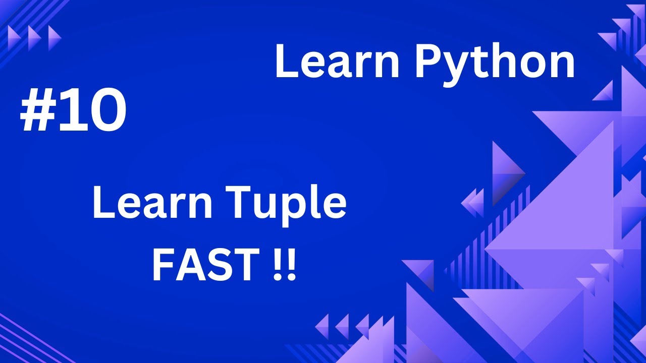 Learn #python in Arabic | ما هي الـ Tuple في بايثون؟ 🤔 شرح بسيط وسريع! | what is Tuple in # ...