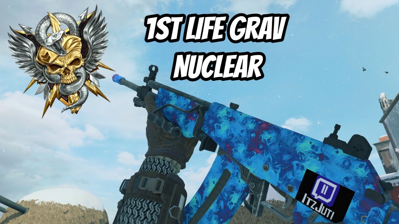 Switched to Grav and Got Nuclear 1st life in Black Ops 4 - YouTube