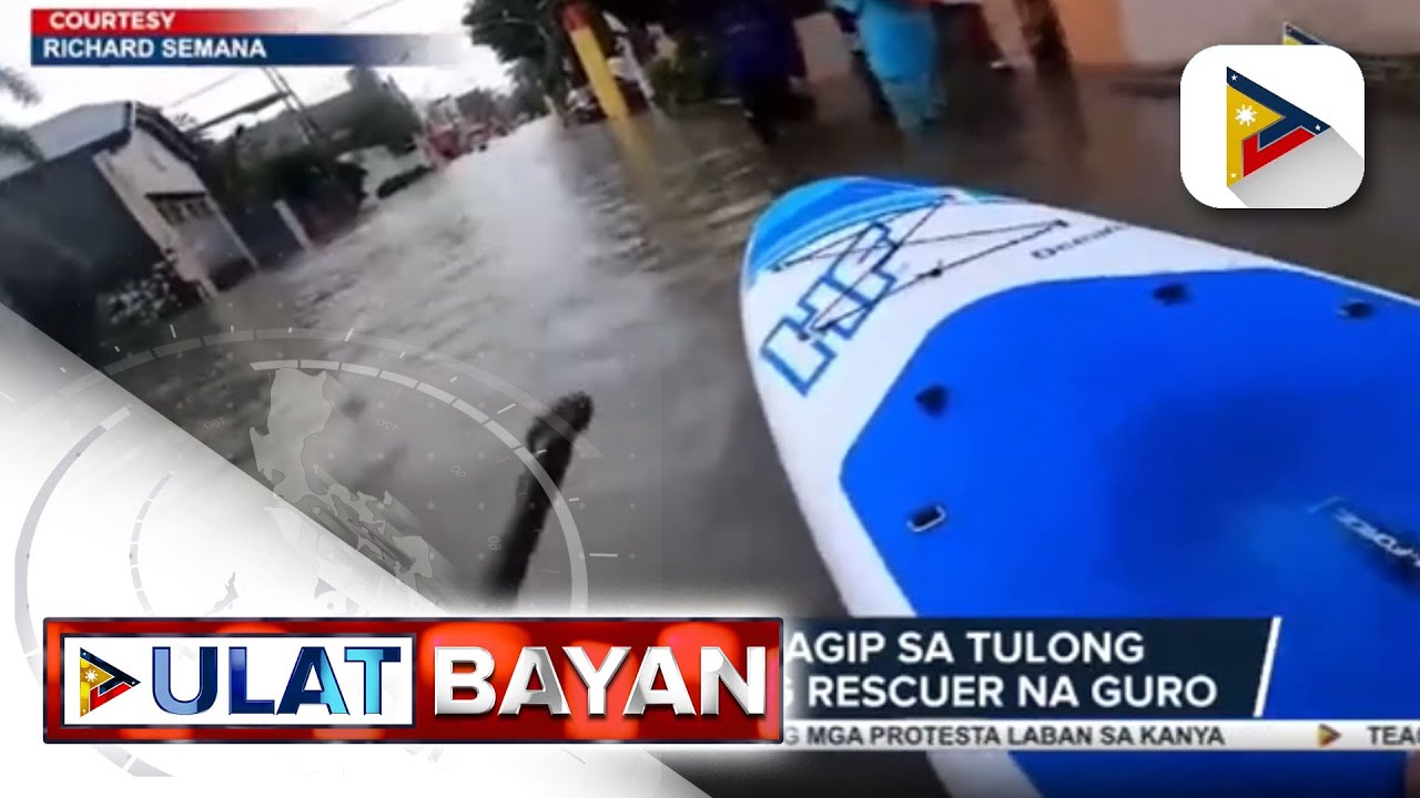 Isang guro sa Imus, Cavite, nag-rescue sa mga nasalanta ng bagyong ...