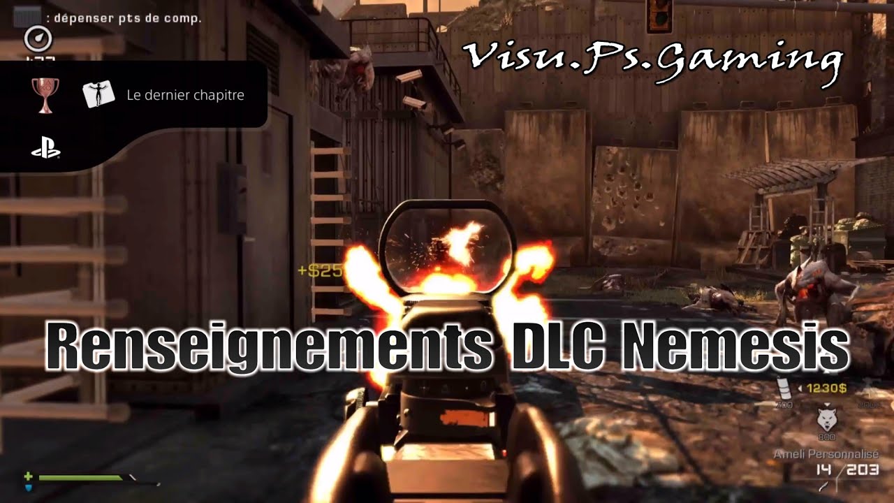 Call of Duty : Ghosts /Trophée Le dernier chapitre /DLC Nemesis (DLC 4 ...