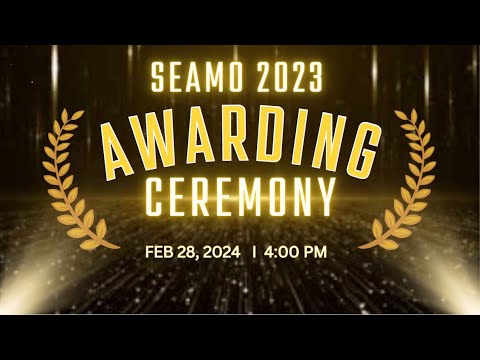 SEAMO 2023 Award Ceremony - YouTube