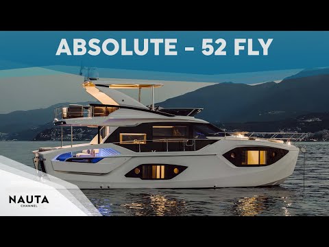 Absolute Yachts - 52 Fly - boat tour esterni e cabinw