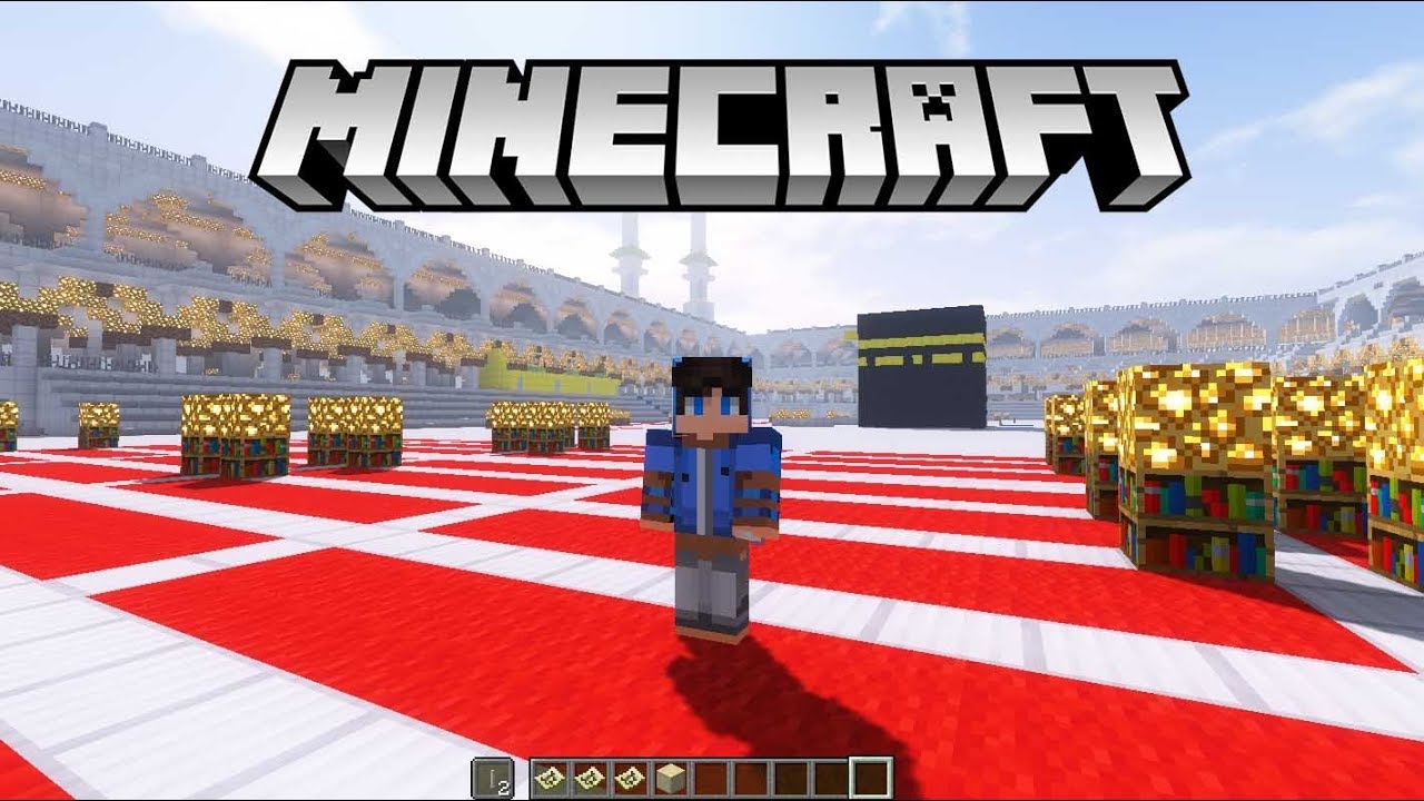 Minecraft: MASJIDIL HARAM & KA'BAH versi Minecraft - YouTube