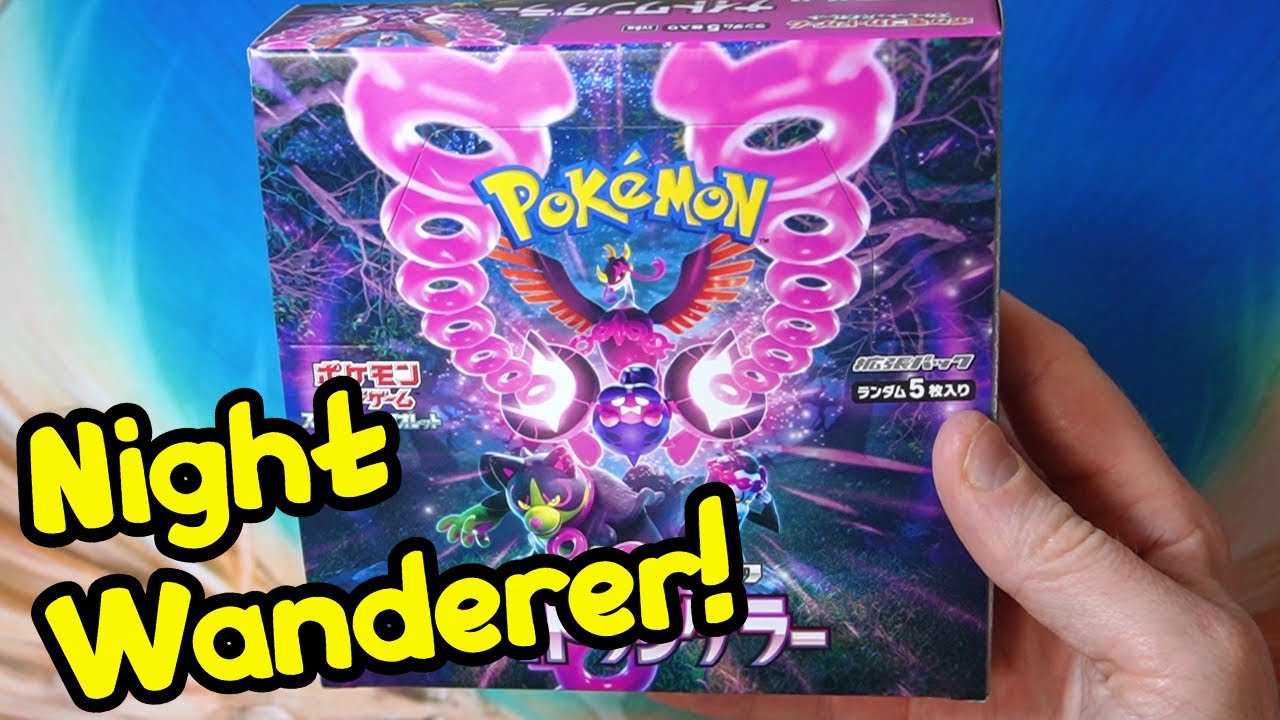 Pokemon TCG Night Wanderer Box Opening 3! - YouTube