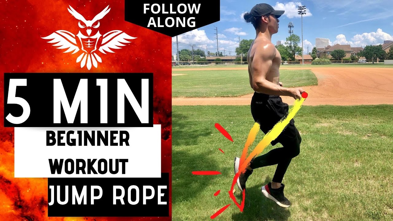 5 Minute jump rope workout for BEGINNERS - YouTube