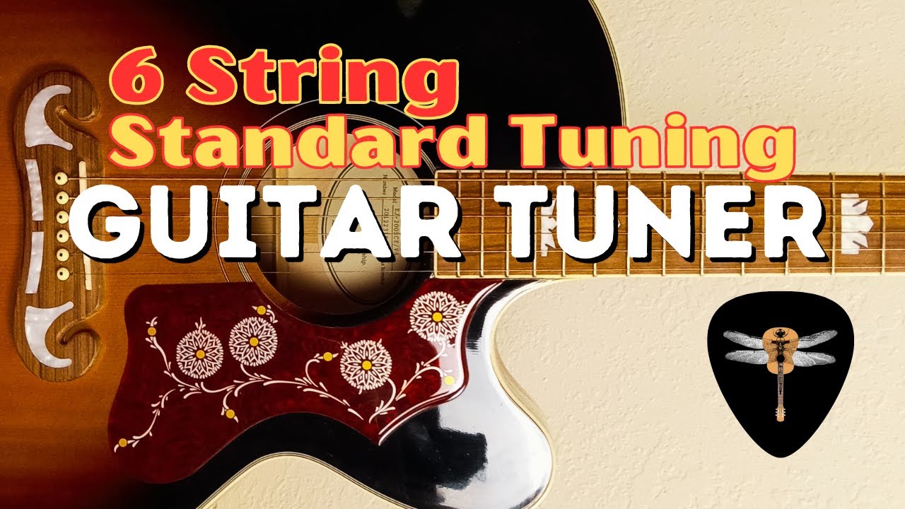 GUITAR TUNER Standard Tuning - YouTube