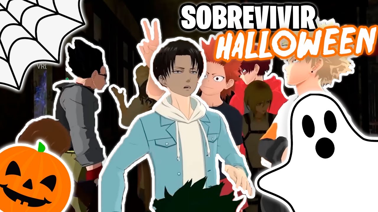 Como sobrevivir a HALLOWEEN con Levi | VRCHAT - YouTube