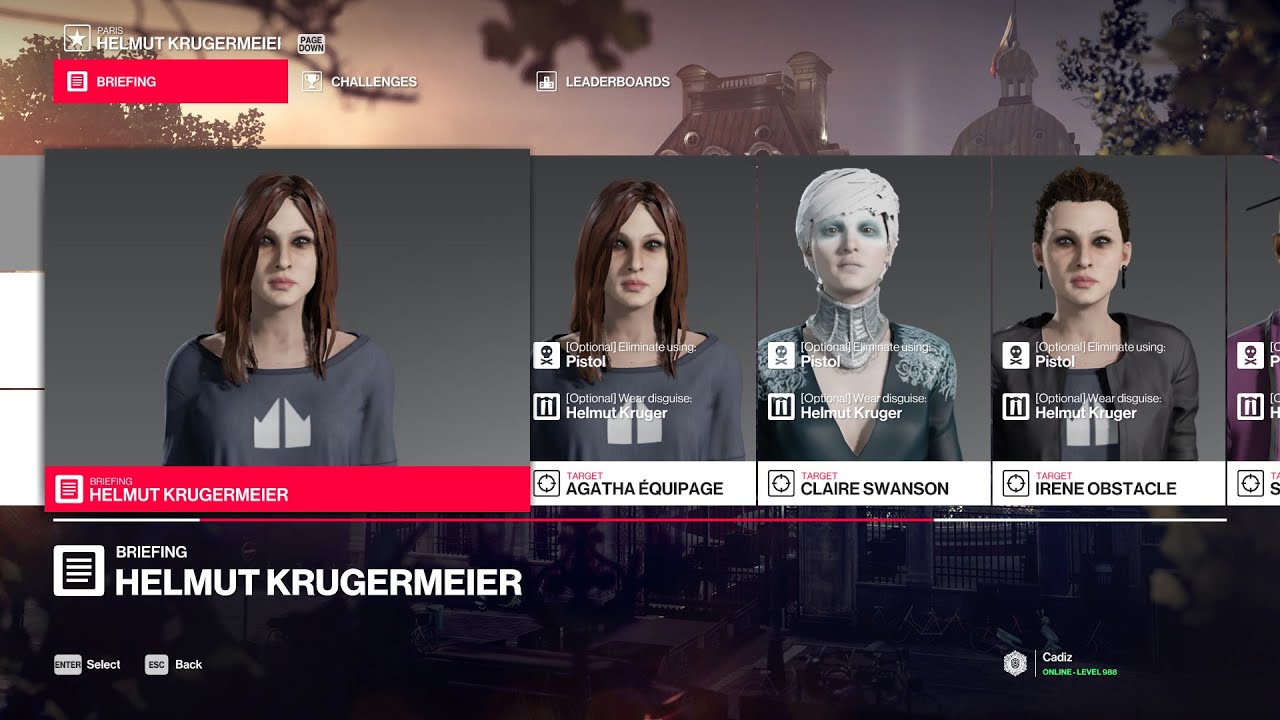 Hitman 2 - Featured Contract: Helmut Krugermeier (SA) - YouTube